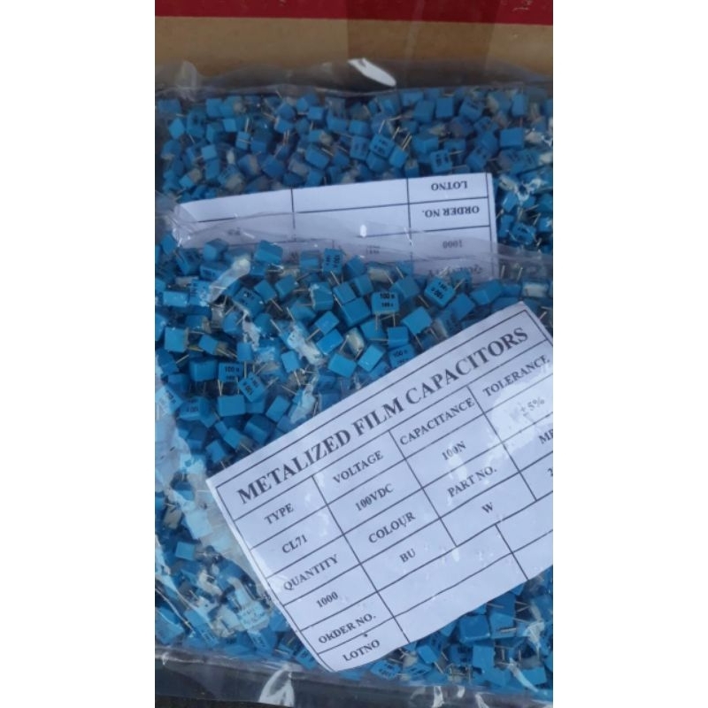 Jual Capacitor mkm 104 100V EVOX | Shopee Indonesia