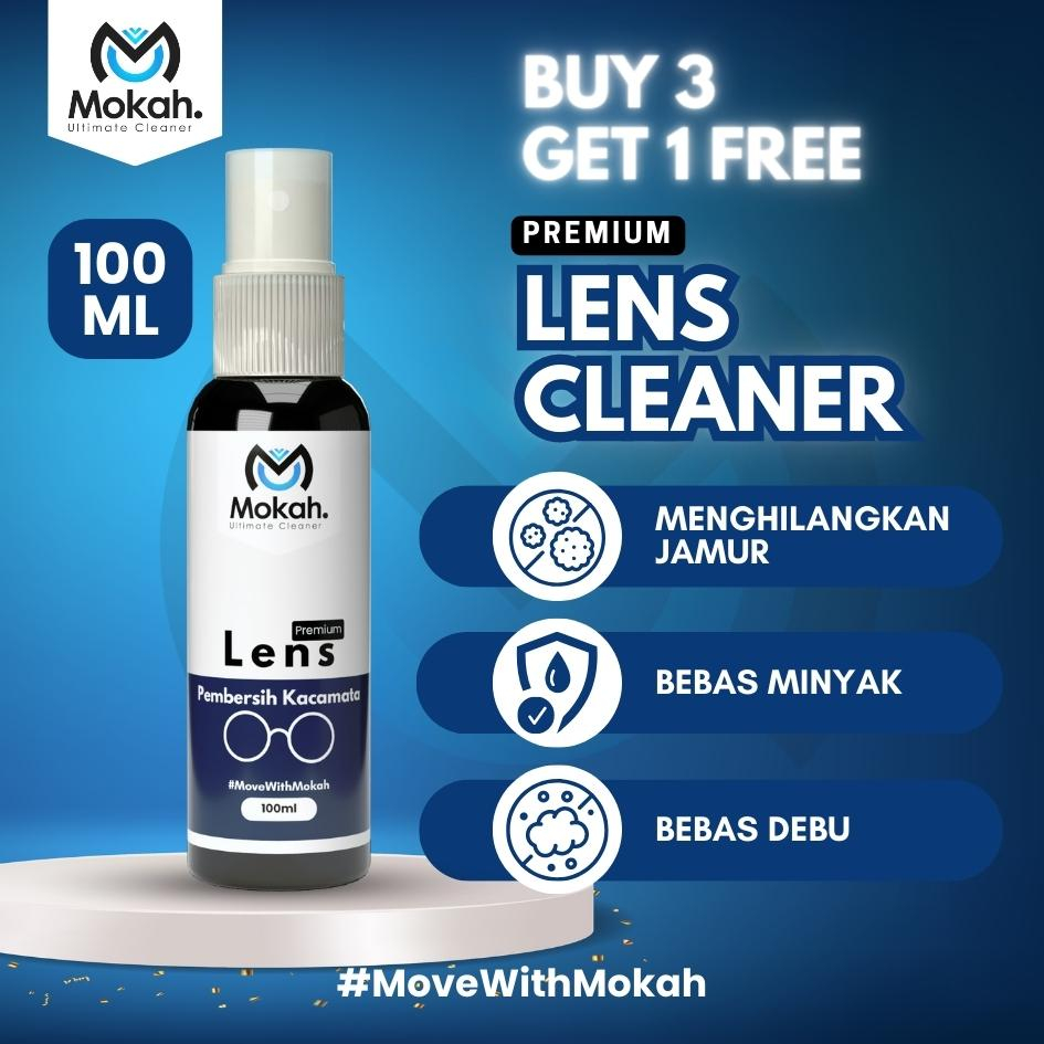 Jual MOKAH Cairan Pembersih Lensa Kacamata Optik Spray Lens Cleaner ...