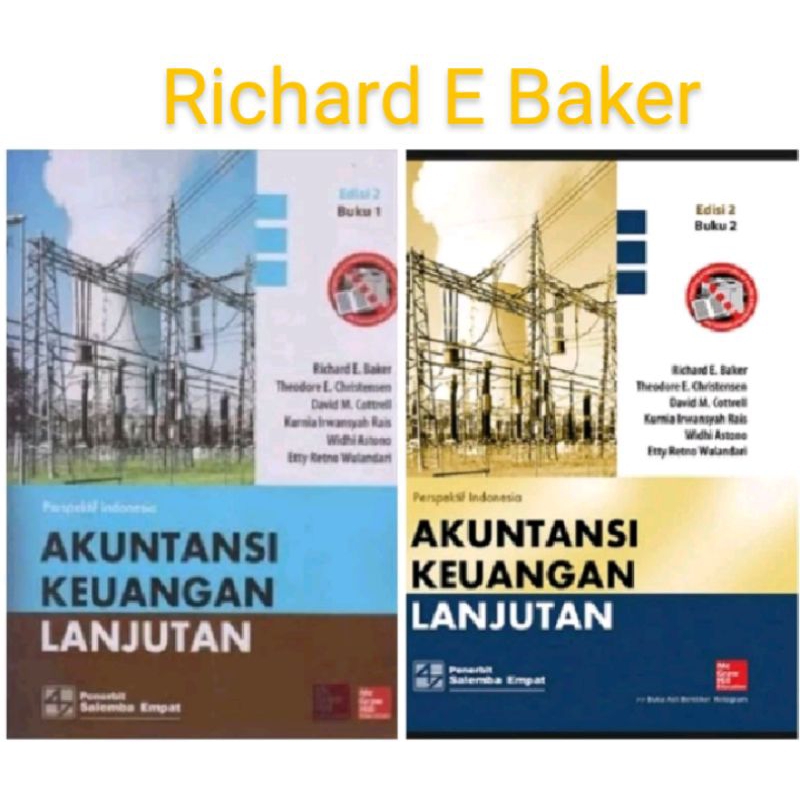 Jual Akuntansi Keuangan Lanjutan , Perspektif Indonesia - Richard E Baker. edisi 2 . buku 1 Dan ...