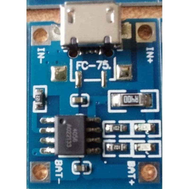 Jual tp4056 modul Charger lithium ion 3.7v 4.2v 5v 1a | Shopee Indonesia