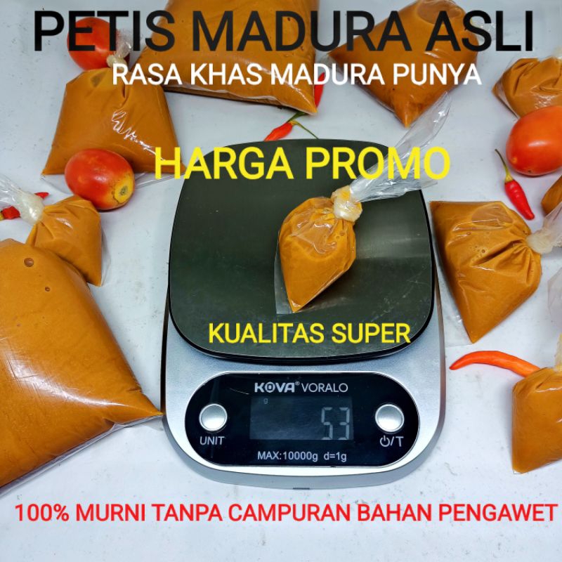Jual PETIS MADURA ASLI Tanpa Campuran Pengawet Higienis Kualitas Super 50g 1000g 1kg 500g 250g ...