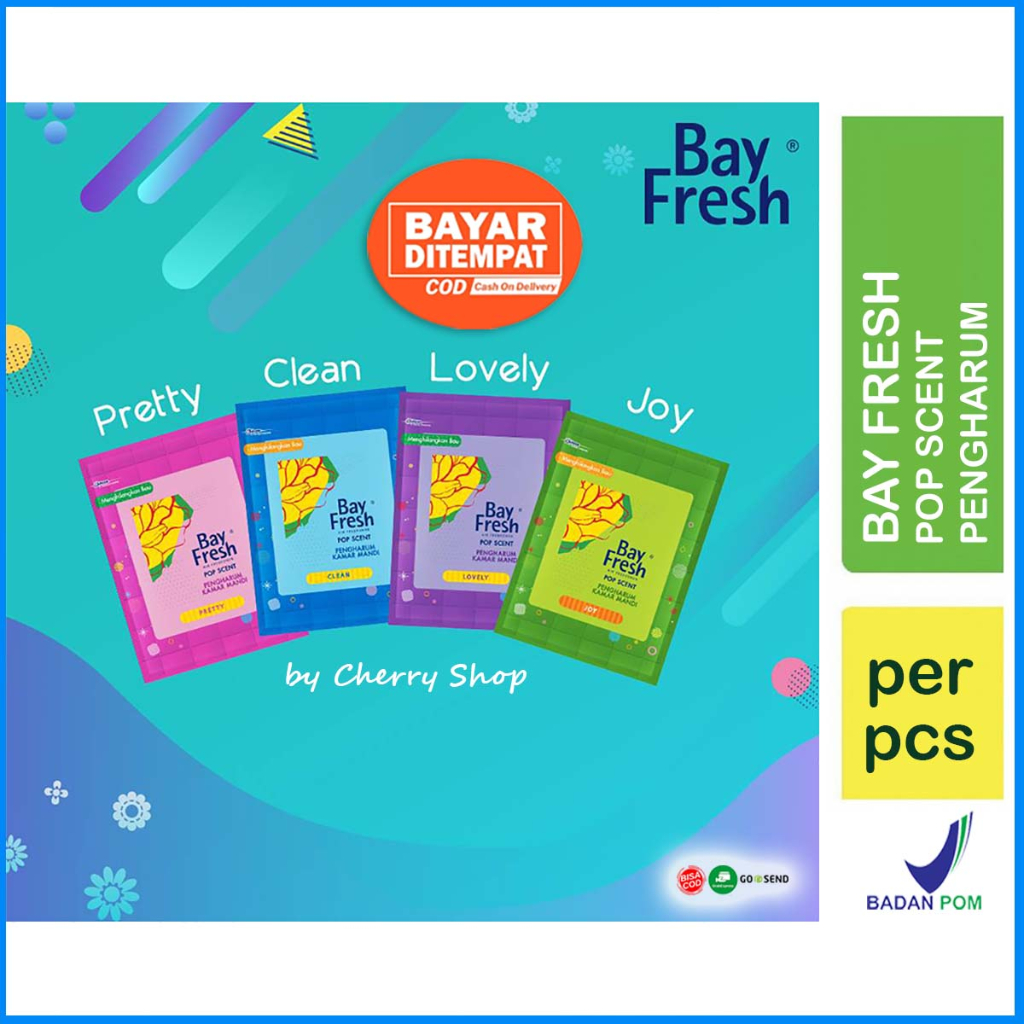 Jual Bayfresh Bay Fresh Pop Scent Pengharum Kamar Mandi 10gr | Shopee ...