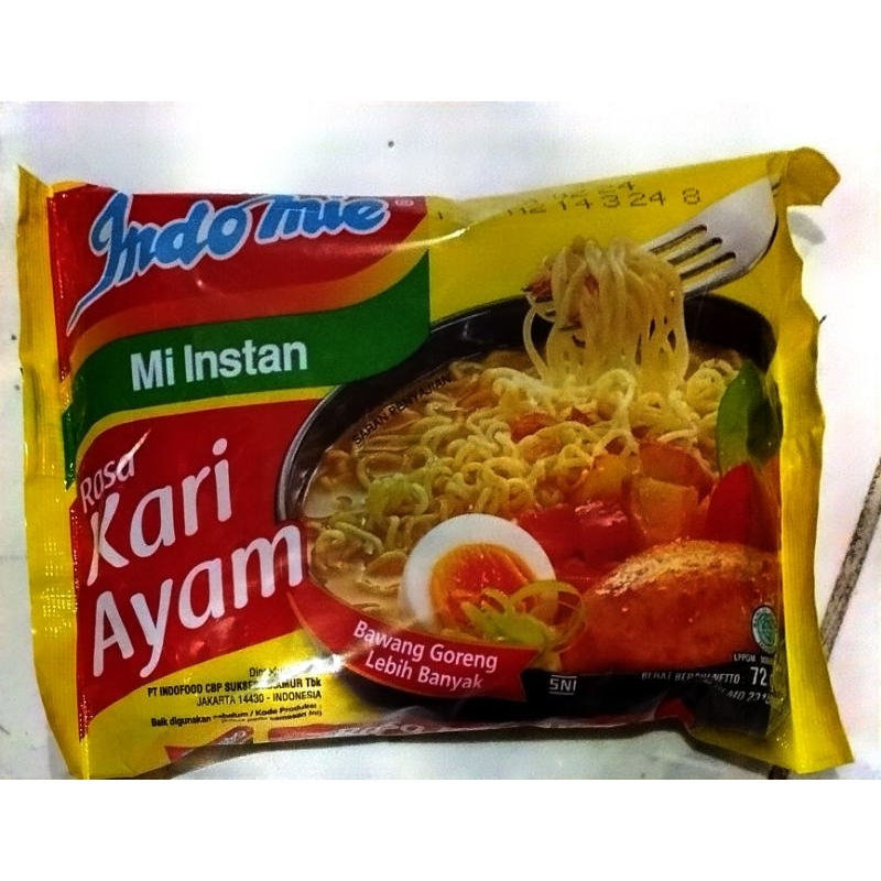 Jual mie instan, indomie kari ayam, indomie seblak hot jeletot, indomie ...