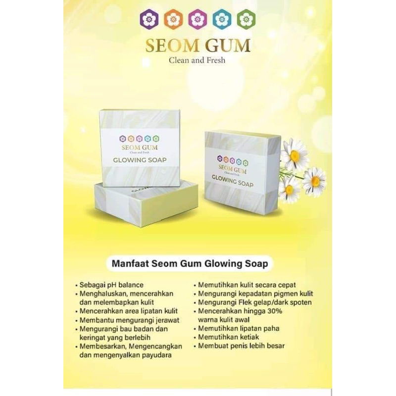Jual Glowing soap SEOMGUM | Shopee Indonesia
