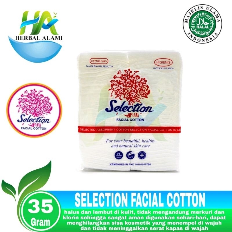 Jual Kapas Selection Kotak 35gr | Shopee Indonesia