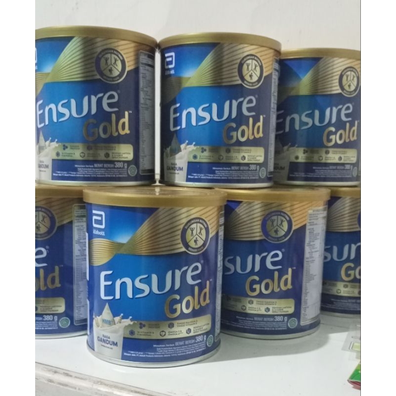 Jual Susu Ensure Gold Gandum 380 gr exp juli 2024 | Shopee Indonesia