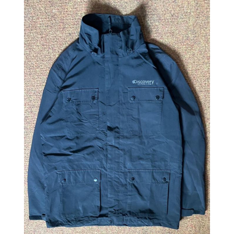 Jual Jacket Discovery Icon Logo Black | Shopee Indonesia