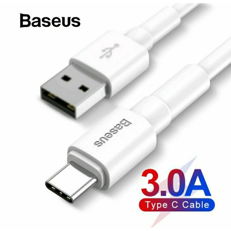 Jual BASEUS MINI WHITE TYPE C 100% ORIGINAL FAST CHARGING 100CM ...