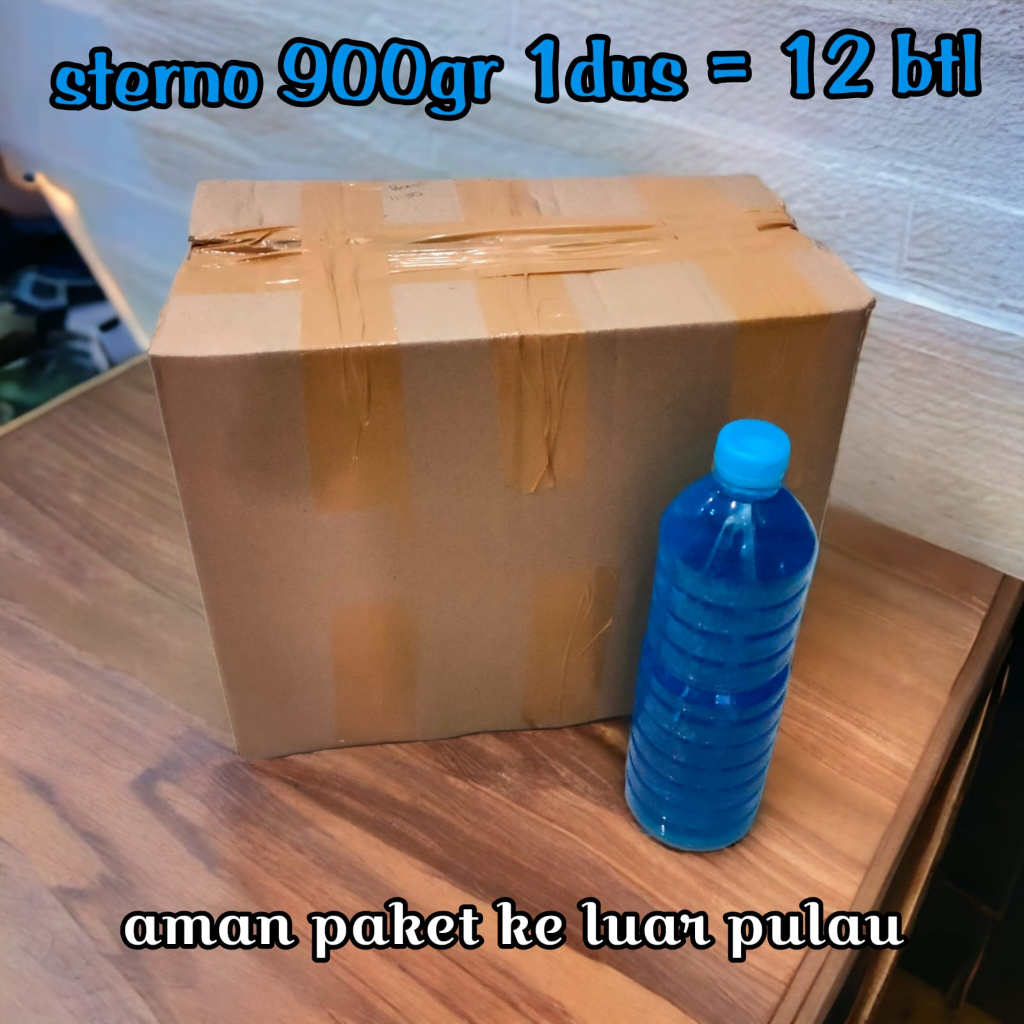 Jual sterno pasta refill kemasan botol 900gr x12 hampir 12kg | Shopee ...