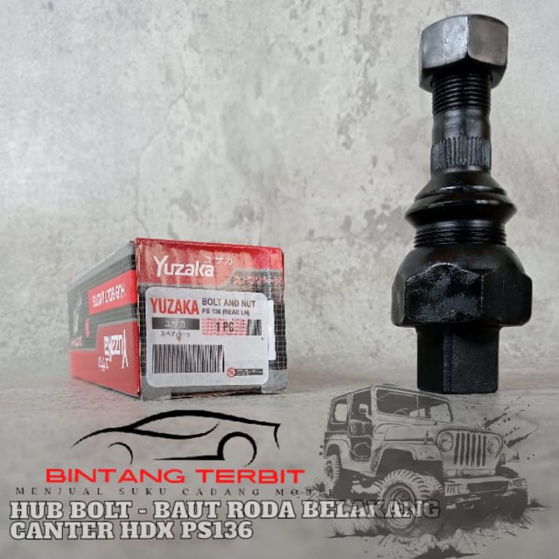 Jual HUB BOLT BAUT RODA BELAKANG CANTER PS125 PS136 HDX | Shopee Indonesia