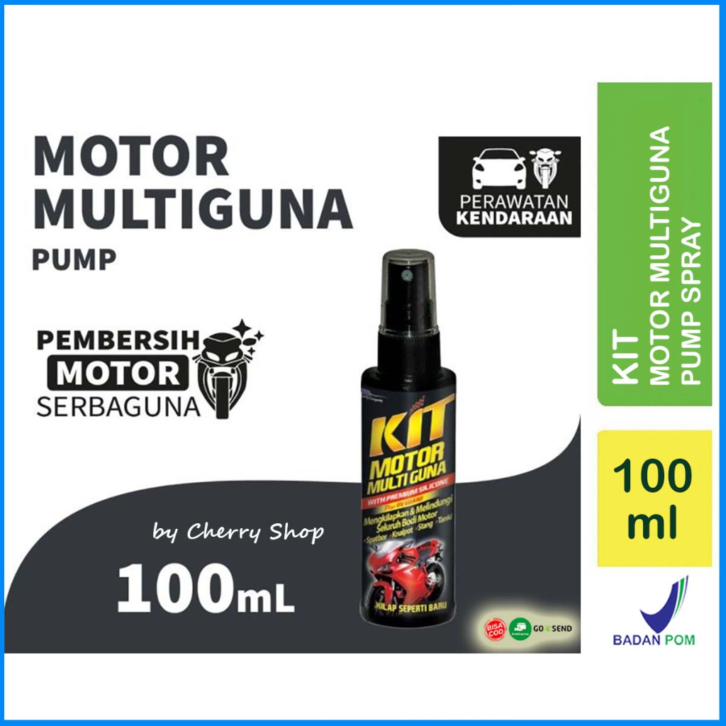 Jual Kit Motor Multiguna Pump 100mL | Mengkilapkan dan Melindungi Body ...