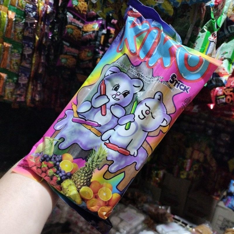 Jual Kiko Ice Stick/es bon bon 1 pack isi 10 pics x 50ml | Shopee Indonesia