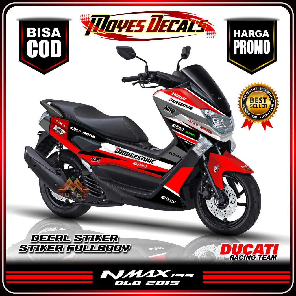 Jual Decal Sticker Yamaha Nmax 155 Old Fullbody 2015-2019 Decal stiker ...