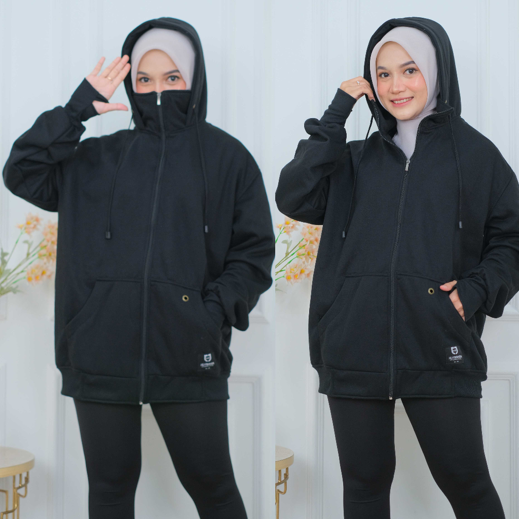 Jual Jaket Ninja Wanita Mario Super Jumbo / Mario SuJu / Jaket Jumbo ...