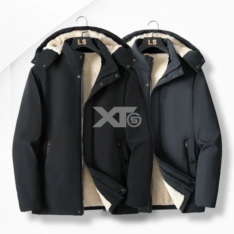 Jual jaket winter pria/ jaket casual korean pria/ jaket bulu pria ...