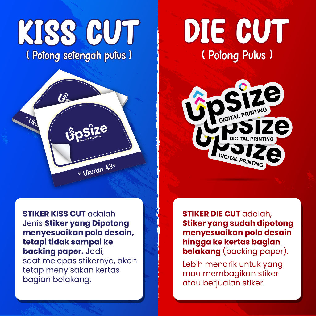 Jual CETAK STIKER VYNIL A3+ 32.5 X 48.5 CM TERMURAH & TAHAN AIR | CETAK ...