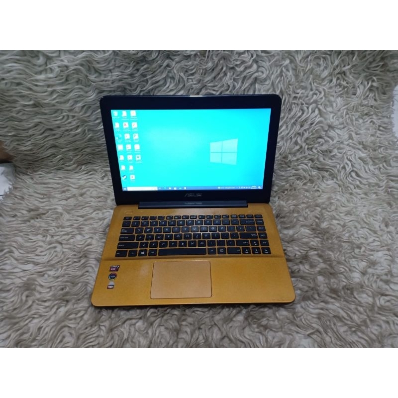 Jual Laptop Asus X455D Ram 4gb SSD 256gb AMD A10-8700P Siap pakai ...