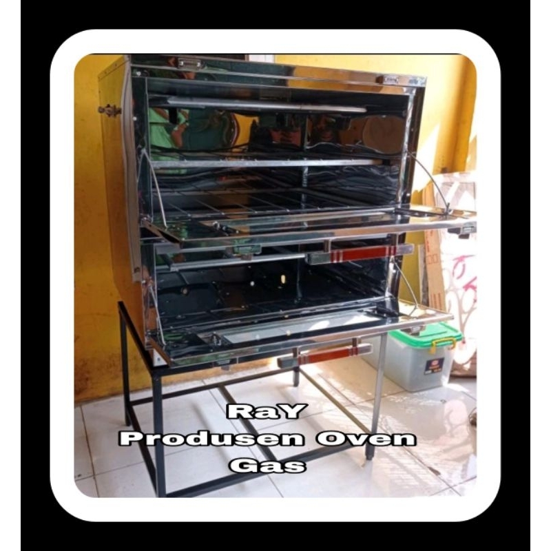 Jual OVEN GAS UKURAN 75X55CM, API ATAS BAWAH, PILIHAN BAHAN STAINLESS ...