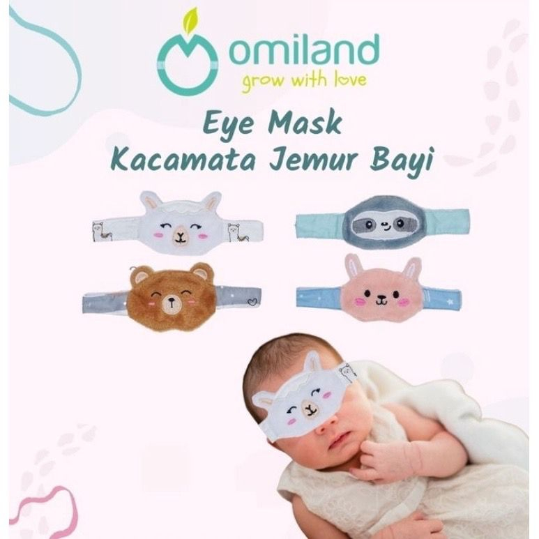 Jual Omiland Eye Mask Baby Big Size Kacamata Jemur Bayi Jumbo | Shopee ...