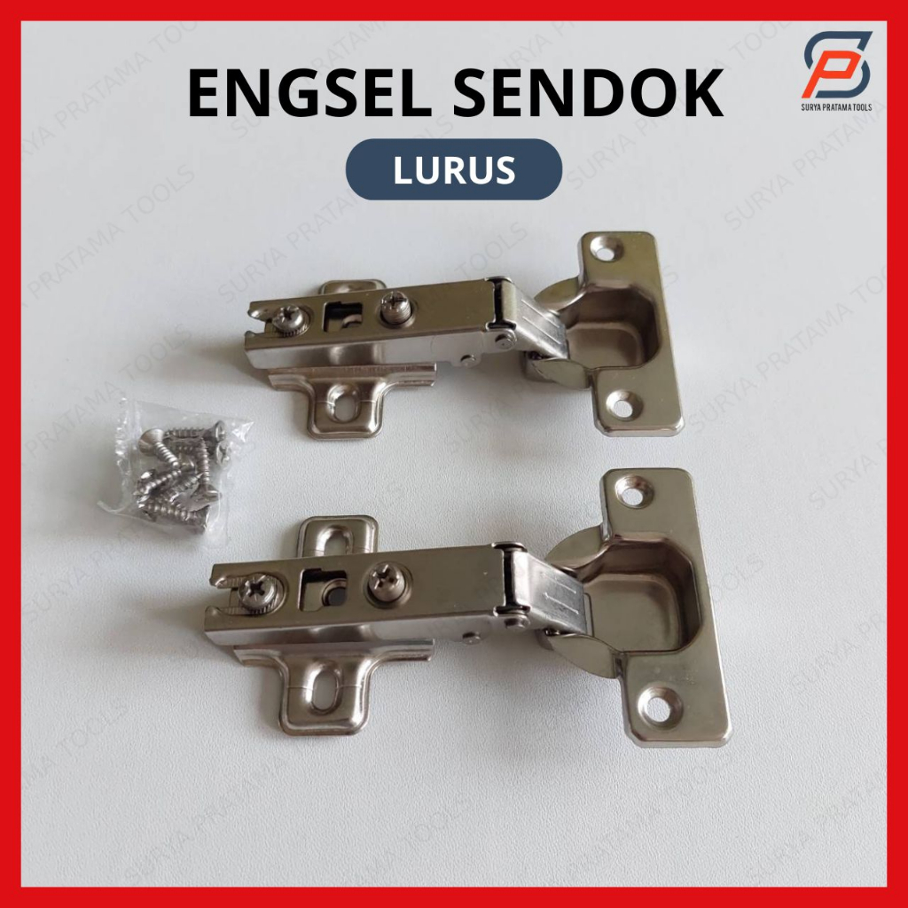 Jual Engsel Sendok Gelap / Engsel Lemari Lurus | Shopee Indonesia