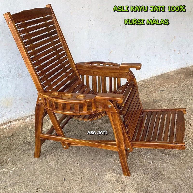 Jual Kursi Malas Kayu Jati Kursi Selonjoran Kursi Teras | Shopee Indonesia Jual Kursi Malas Kayu Jati Kursi Selonjoran Kursi Teras | Shopee Indonesia