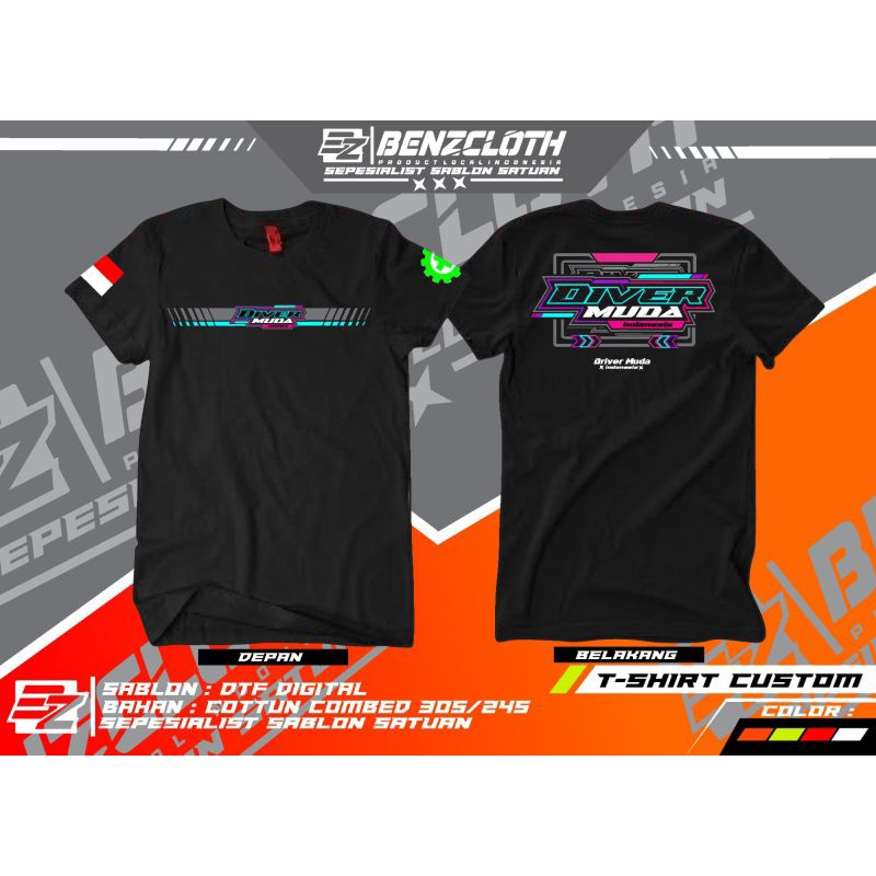 Jual kaos driver muda voll4 | Shopee Indonesia