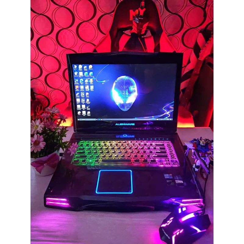 Jual Laptop Gaming ALIENWARE M15X RAM 16Gb SSD 256Gb Core i7 Key RGB ...