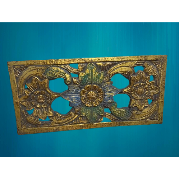 Jual Pandil Relief Relif 3D Antik Kayu Naga Gajah Kura Kura Bunga ...
