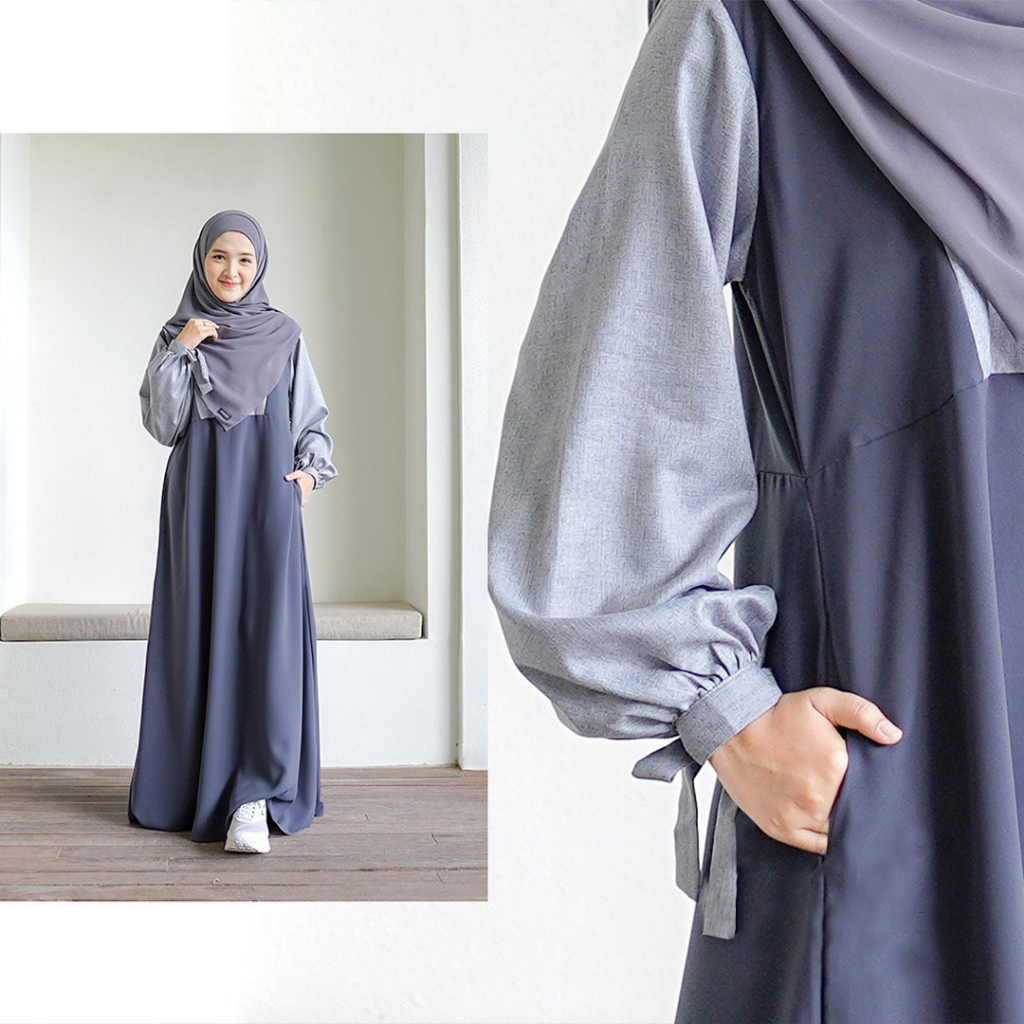 Jual Elmaraz Id - Gamis Wanita Remaja Kekinian Terbaru Dress Gamis ...