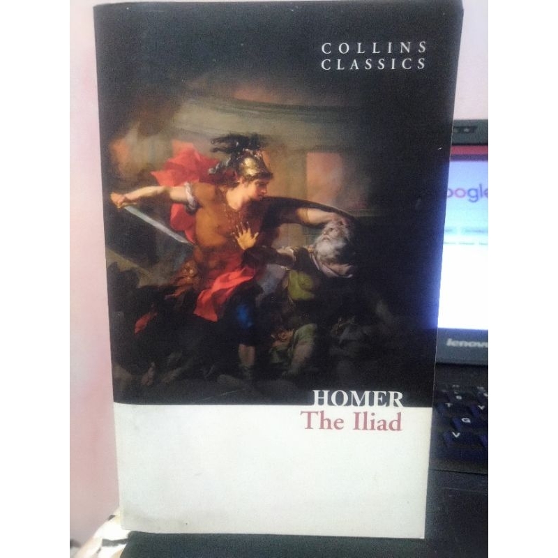 Jual Novel the Iliad by Homer, original. Collins Classics. | Shopee ...