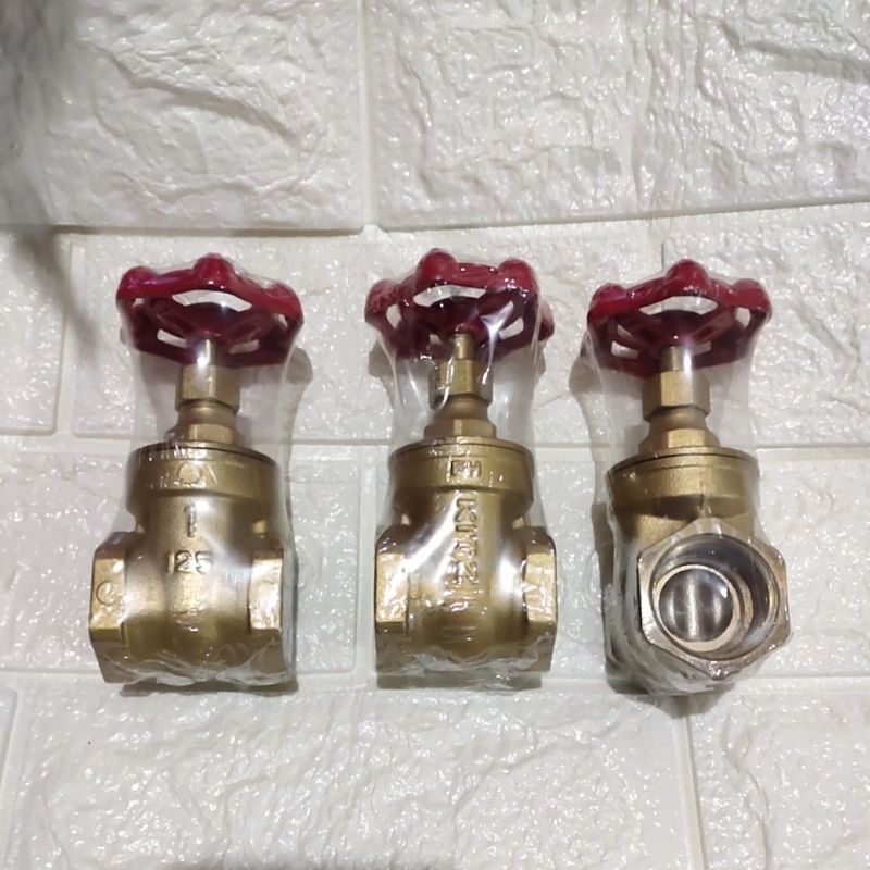 Jual Gate Valve 2 1/2" Inch KITZ Kuningan Original | Shopee Indonesia