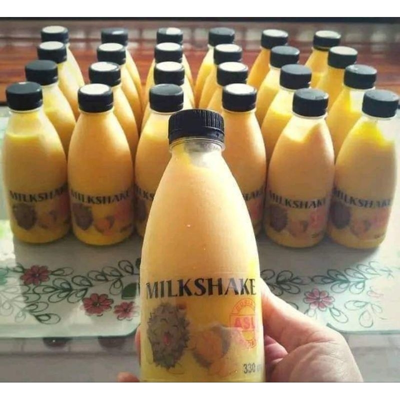 Jual Milkshake Durian 330 ml (pake buah durian asli) | Shopee Indonesia