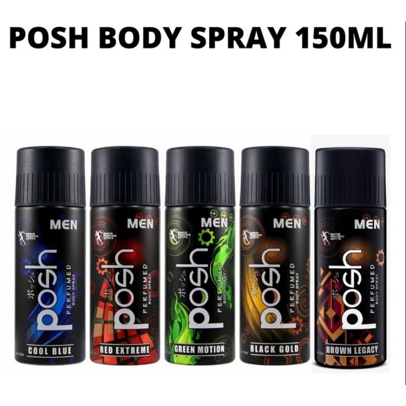 Jual Posh Men Parfume Poshmen Body Spray 150mlParfum Cowok Posh ...