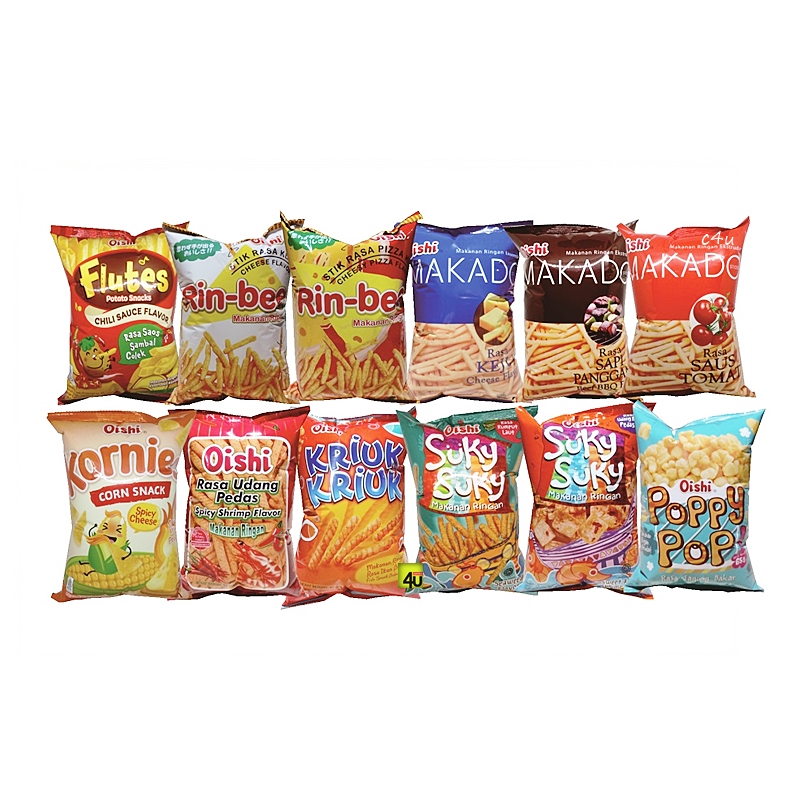 Jual Oishi - Various Ekstrudat Snack - 60gr | Shopee Indonesia