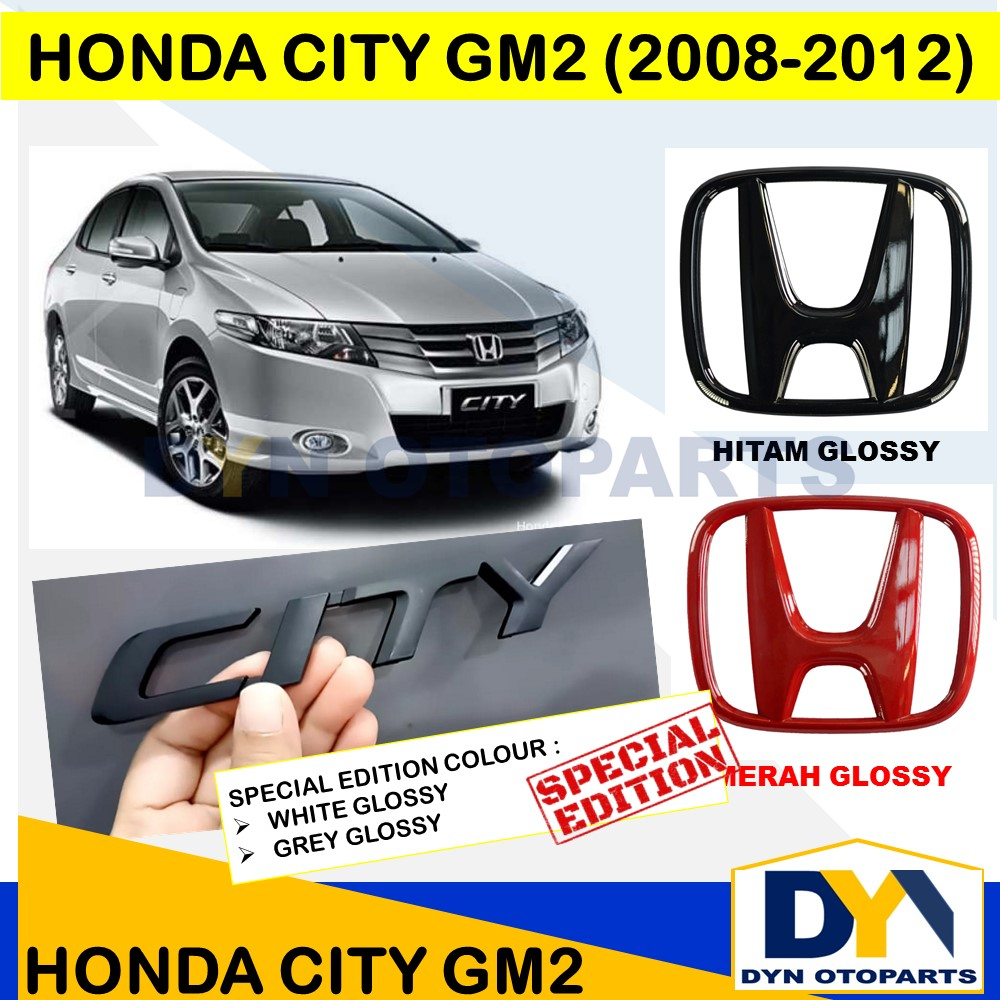 Jual DYN166- HONDA CITY GM2 2008-2012, EMBLEM CITY GM2, Depan Belakang ...