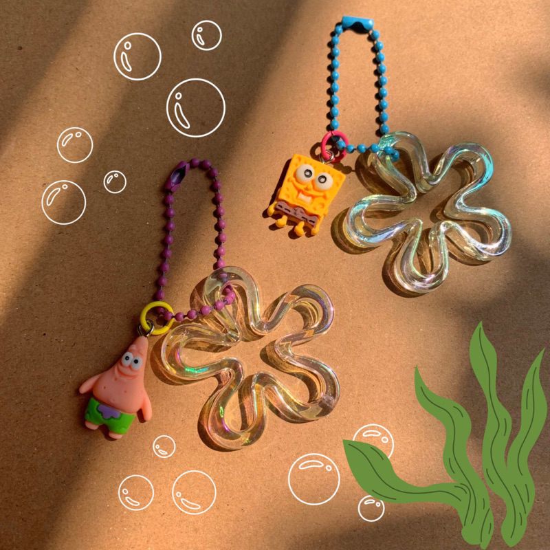 Jual keychain spongebob patrick gantungan tas | Shopee Indonesia