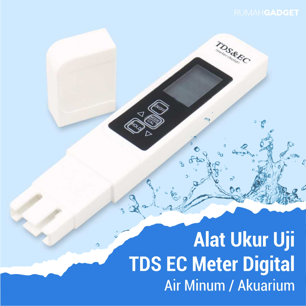 Jual Alat Ukur Uji TDS EC Meter Digital Air Minum Akuarium - E-1 ...
