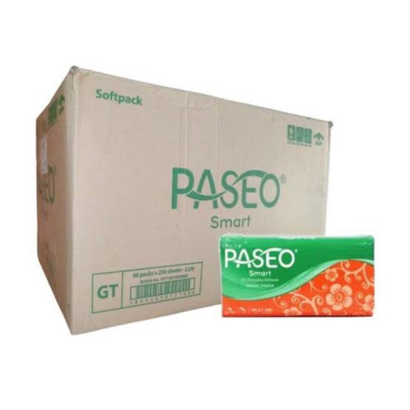 Jual Paseo Smart 250 sheet DUS isi 48 PCS | Shopee Indonesia