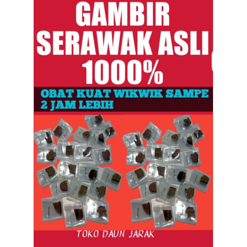 Jual Gambir Serawak Siam Asli Malaysia Borneo | Shopee Indonesia