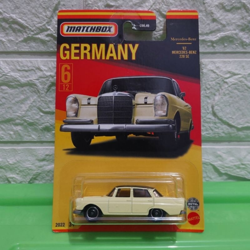 Jual Matchbox '62 Mercedes-Benz 220 SE | Shopee Indonesia