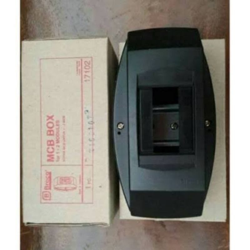 Jual Box MCB Outbow 1-2 Group Broco 17102 / Box MCB 2 Group Broco Hitam ... Jual Box MCB Outbow 1-2 Group Broco 17102 / Box MCB 2 Group Broco Hitam ...