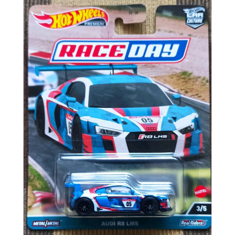 Jual Hotwheels Series Ban Karet RACE DAY AUDI R8 LMS / Hot Wheels ...