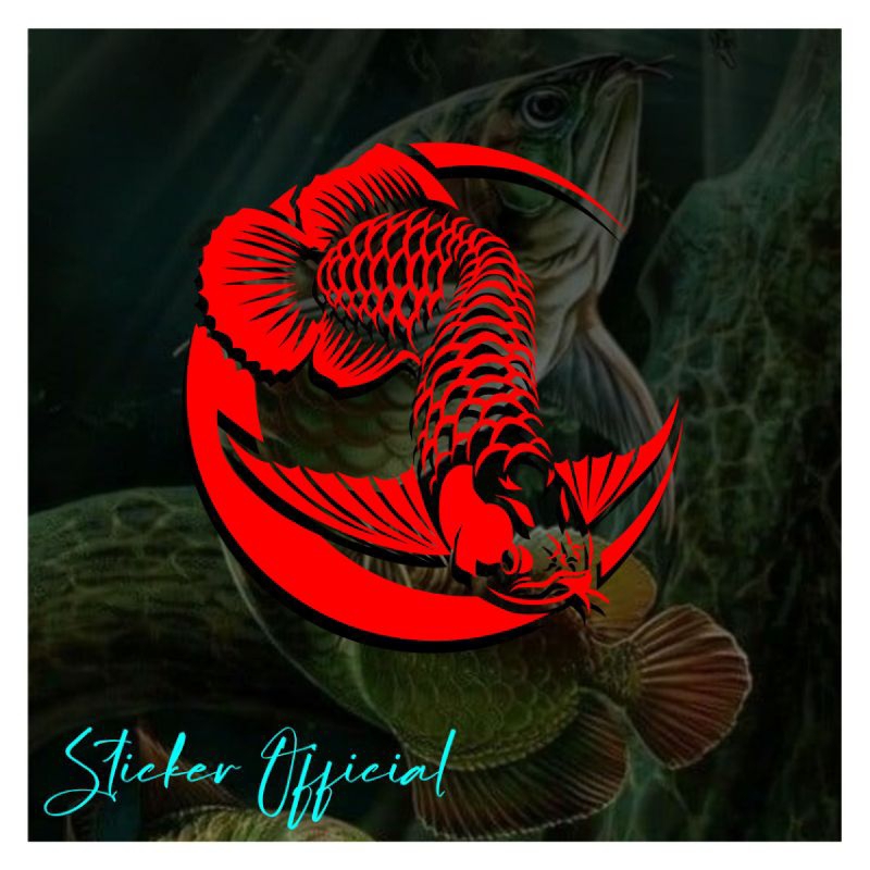 Jual Sticker Arwana, Logo Arwana, Ikan Arwana ikan arowana | Shopee ...
