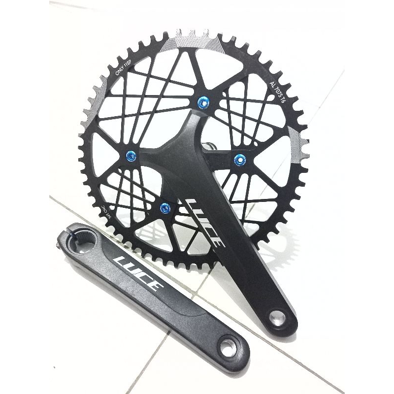 Jual crank single speed crank sepeda lipat crank bolany prowheel crank ...