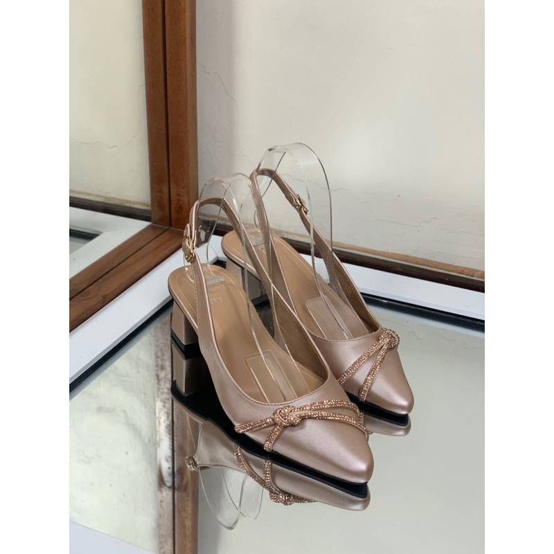 Jual FAIRY Heels tinggi hak 5cm | sandal heels wanita | Shopee Indonesia