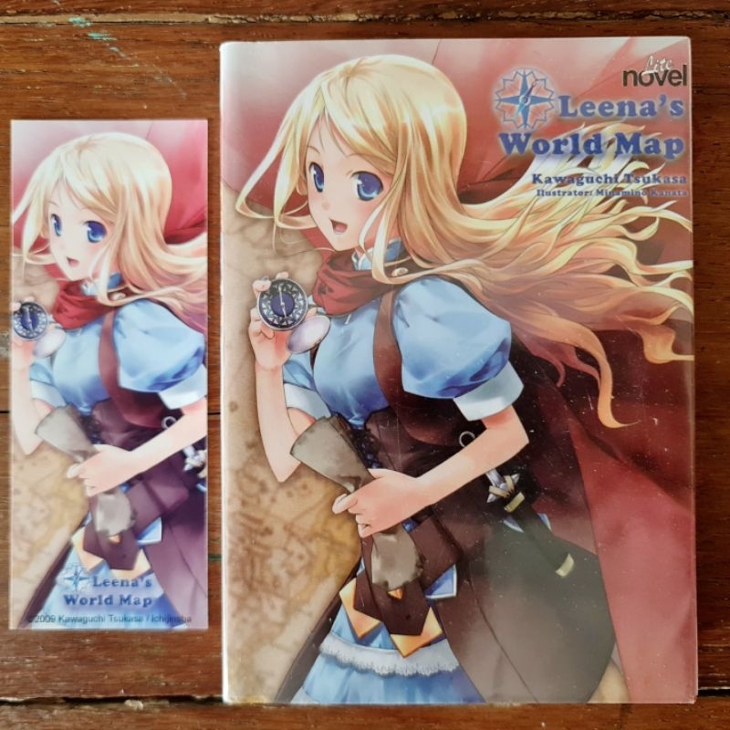 Jual Light Novel Kawaguchi Tsukasa × Minamino Kanata — Leena's World Map | Shopee Indonesia