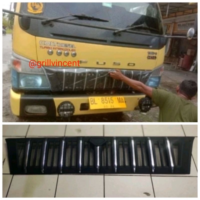 Jual Grill Mitsubishi Canter 136 PS model prado / Gril Apolo canter HDL ...