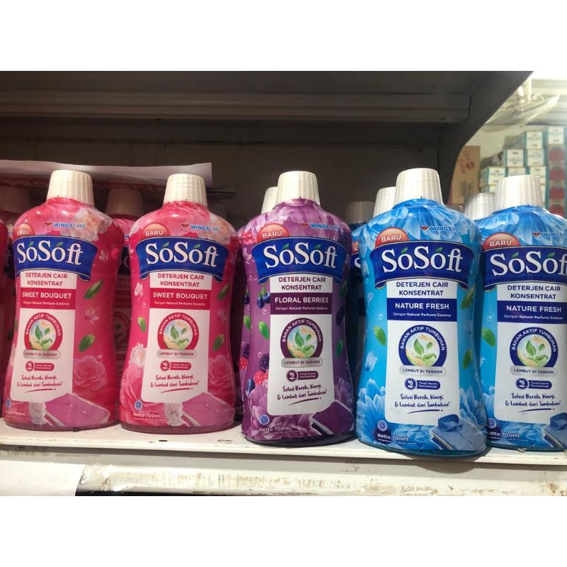 Jual so soft detergen cair | Shopee Indonesia