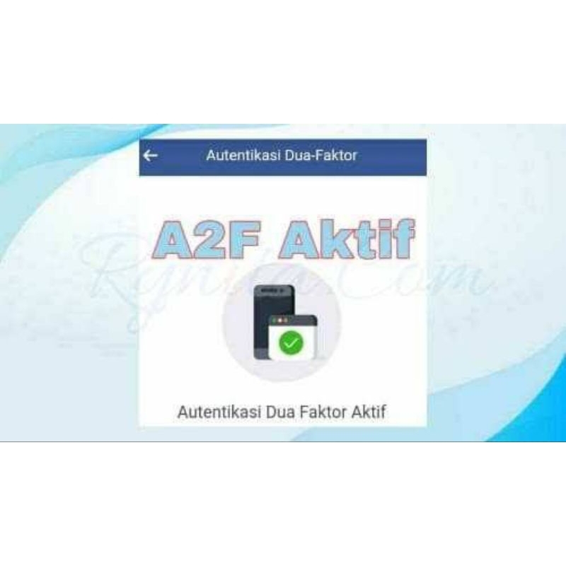 Jual akun fb 2fa on facebook autentifikasi bergaransi (kode login ...