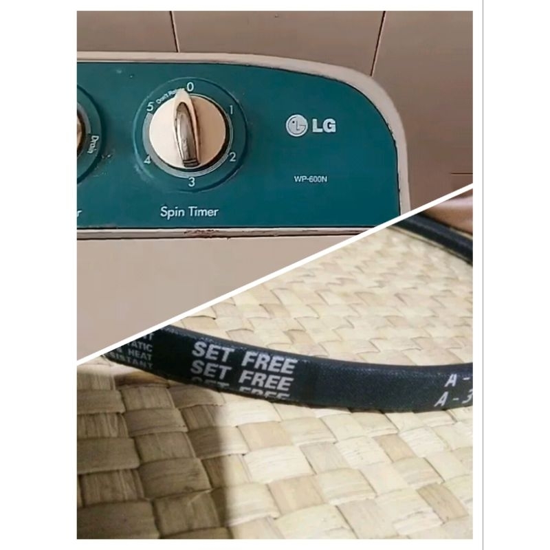 Jual KARET V-BELT MESIN CUCI LG WP-600N | Shopee Indonesia